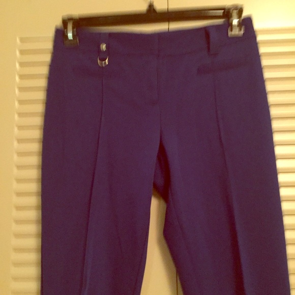 Cache | Pants & Jumpsuits | Cache Womans 6 Cobalt Blue Rayon Blend ...